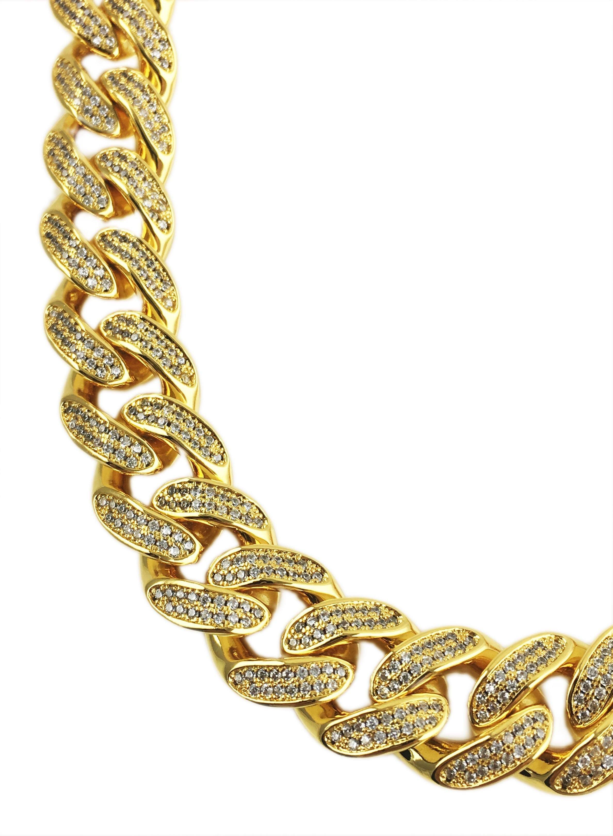 Diamond Cuban Link Chain x Gold – Havens - The Collection